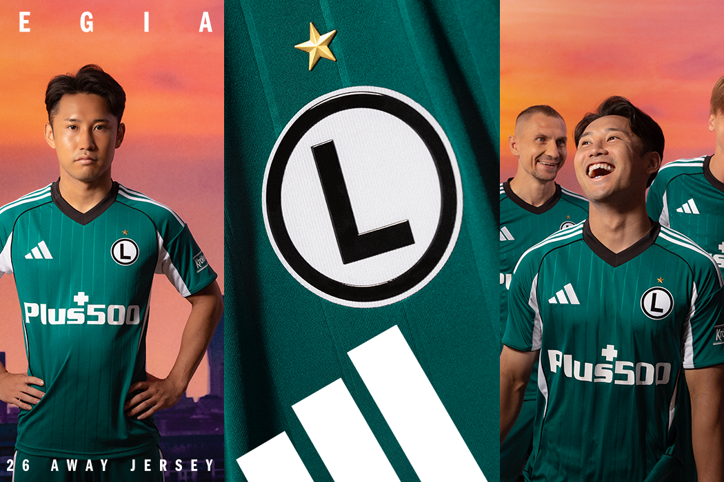 Emerald green makes a comeback! - Legia Warszawa